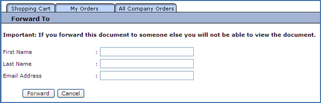 How to Forward a Document